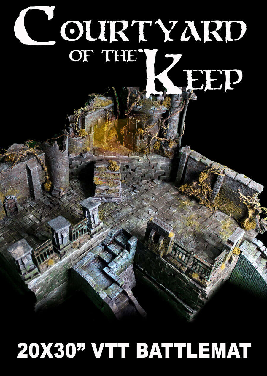 Courtyard of the Keep - abscnth | DriveThruRPG
