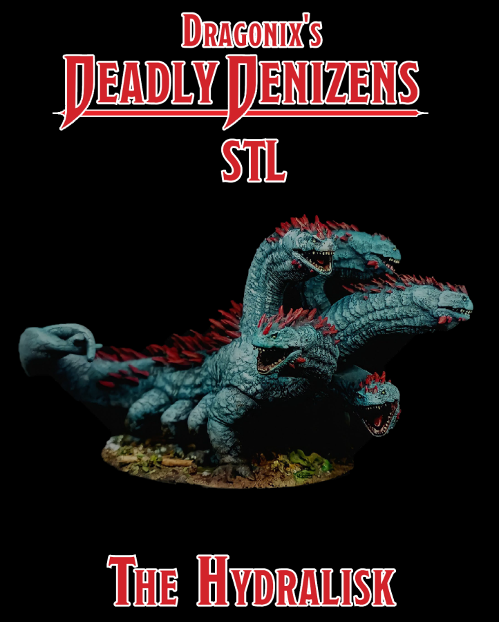 Dragonix's Monster STL: The Hydralisk - Dragonix Books | DriveThruRPG