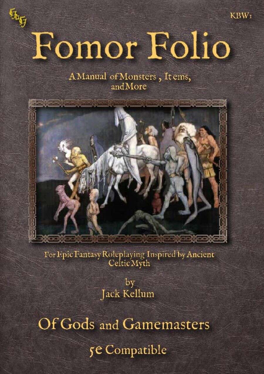 The Fomor Folio - Of Gods and Gamemasters | DriveThruRPG