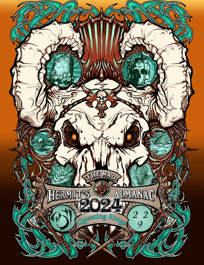 The Mad Hermit's Almanac, Issue 3, Questing Rings - Mad Hermit Games ...