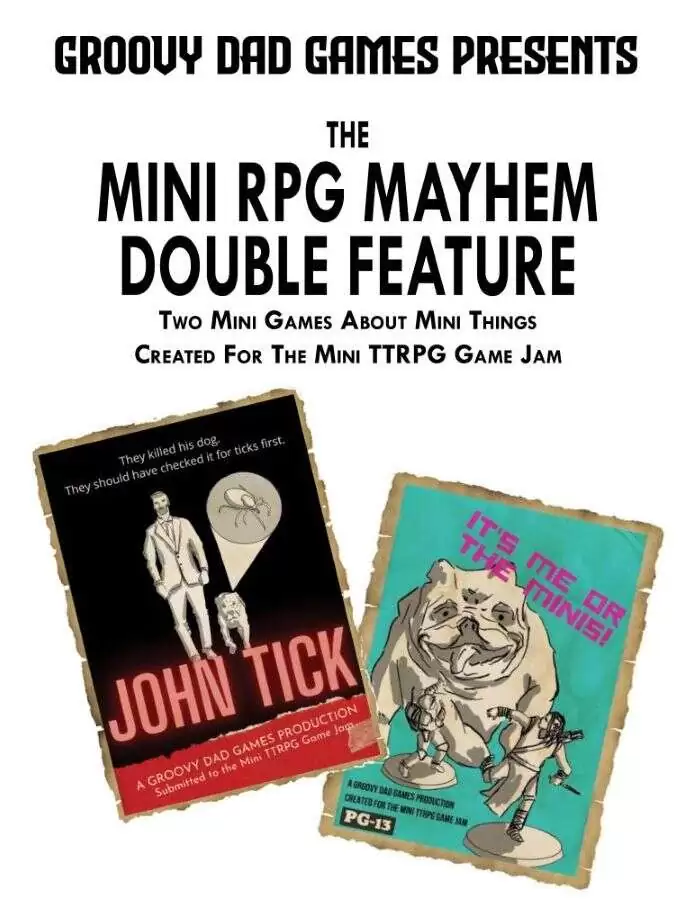 The Mini RPG Mayhem Double Feature - Trent Seltzer | DriveThruRPG
