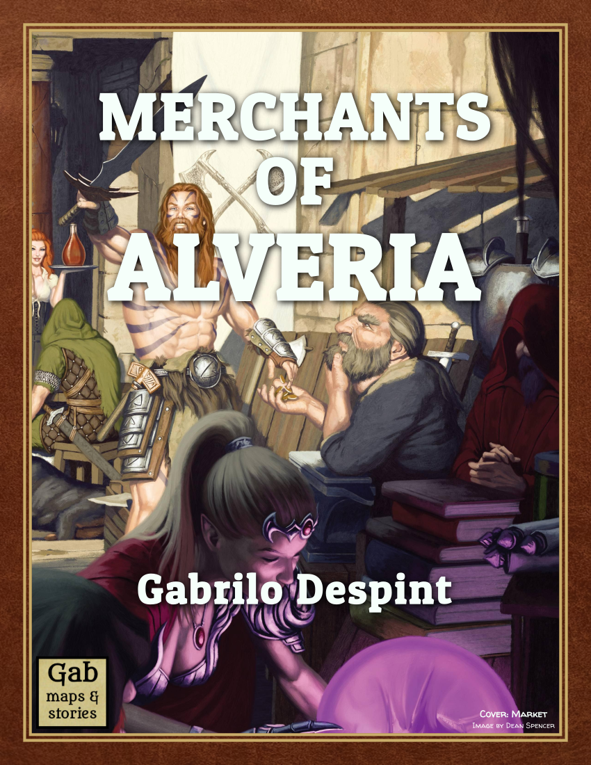 Merchants of Alveria [BUNDLE] - Gabrilo Despint | Homebrews | DriveThruRPG