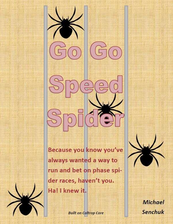 Go Go Speed Spider - Michael Senchuk | DriveThruRPG