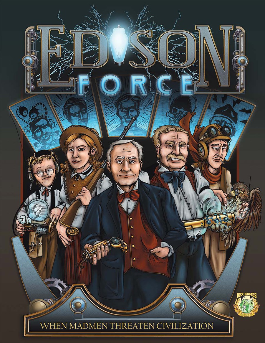 Edison Force - Hex Games | QAGS | DriveThruRPG
