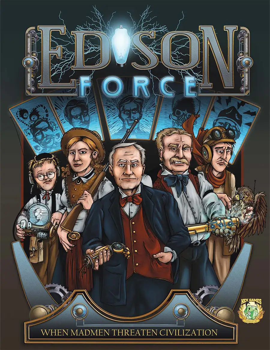 Edison Force - Hex Games | QAGS | DriveThruRPG