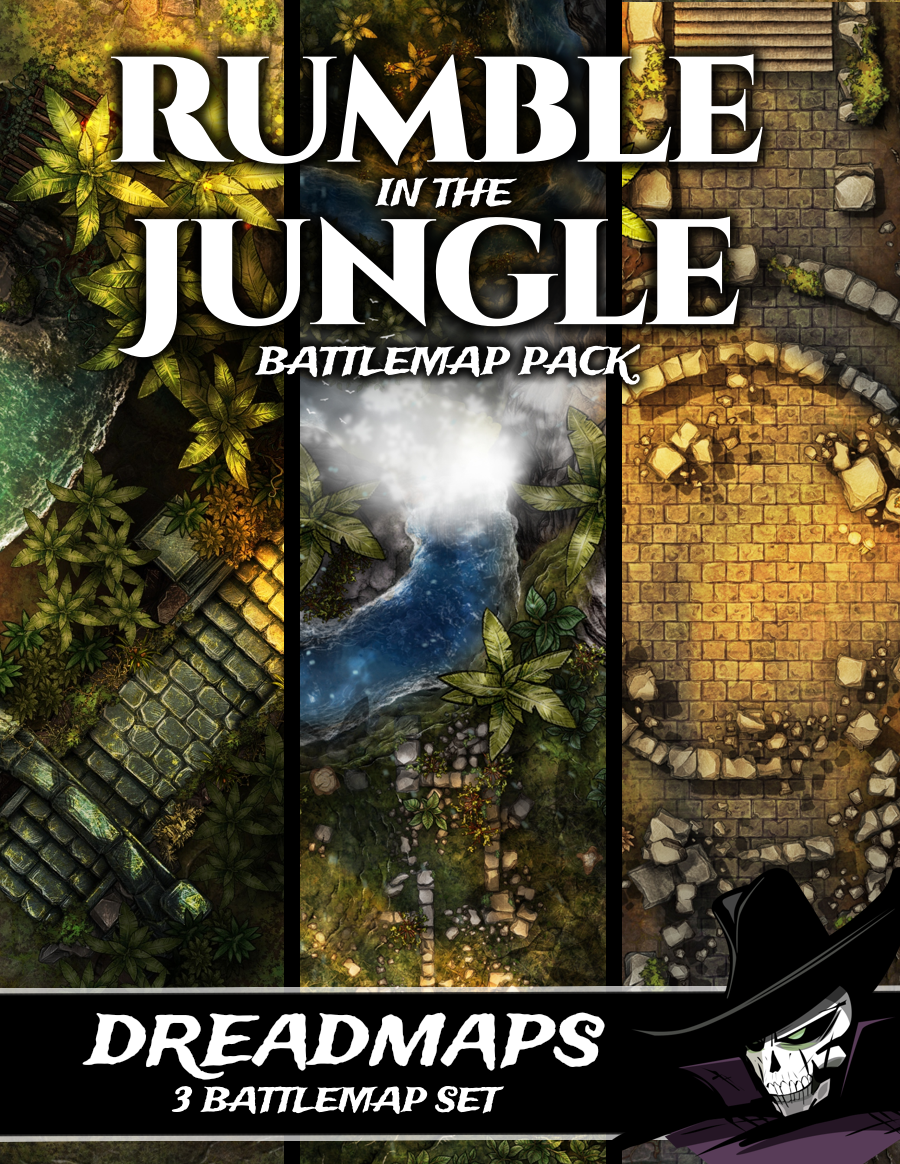 Rumble in the Jungle [BUNDLE] - Dreadmaps | DriveThruRPG