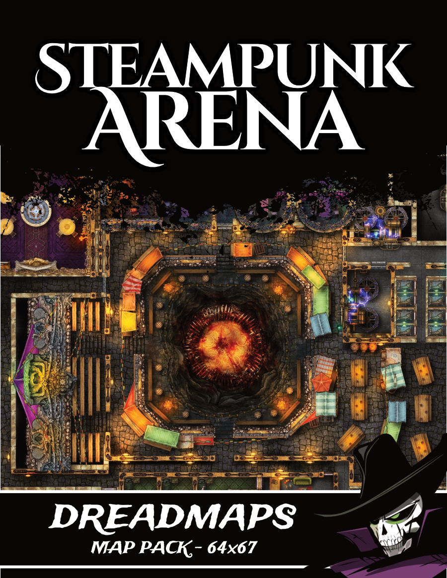 Steampunk Arena Fighting Pit Sci-fi Market Tavern & Suites - Dreadmaps ...