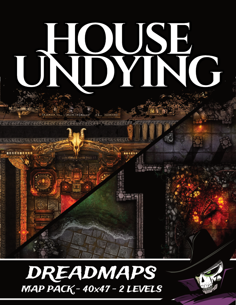 House Undying - Undead Church and Crypts - 2 Levels - Dreadmaps ...