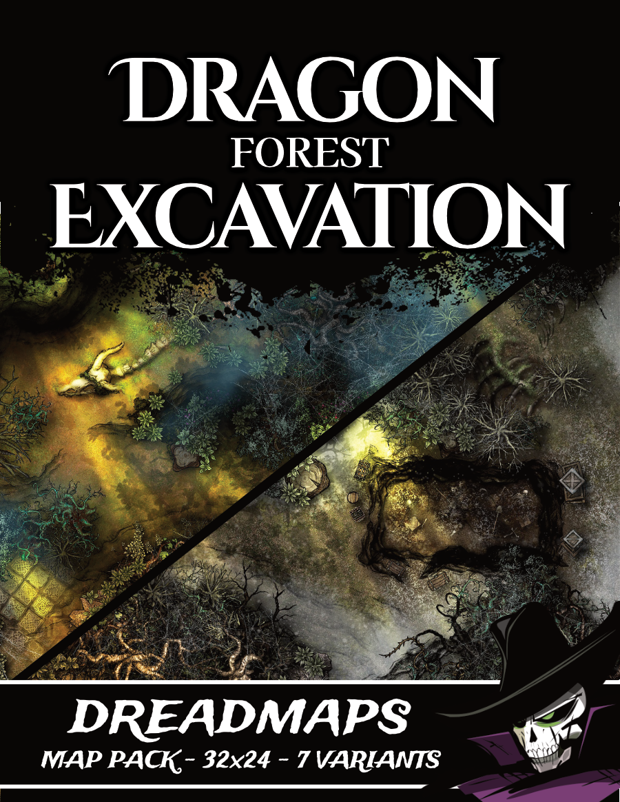 Dragon Forest Excavation - Mystical Ancient Wilderness - Dreadmaps ...