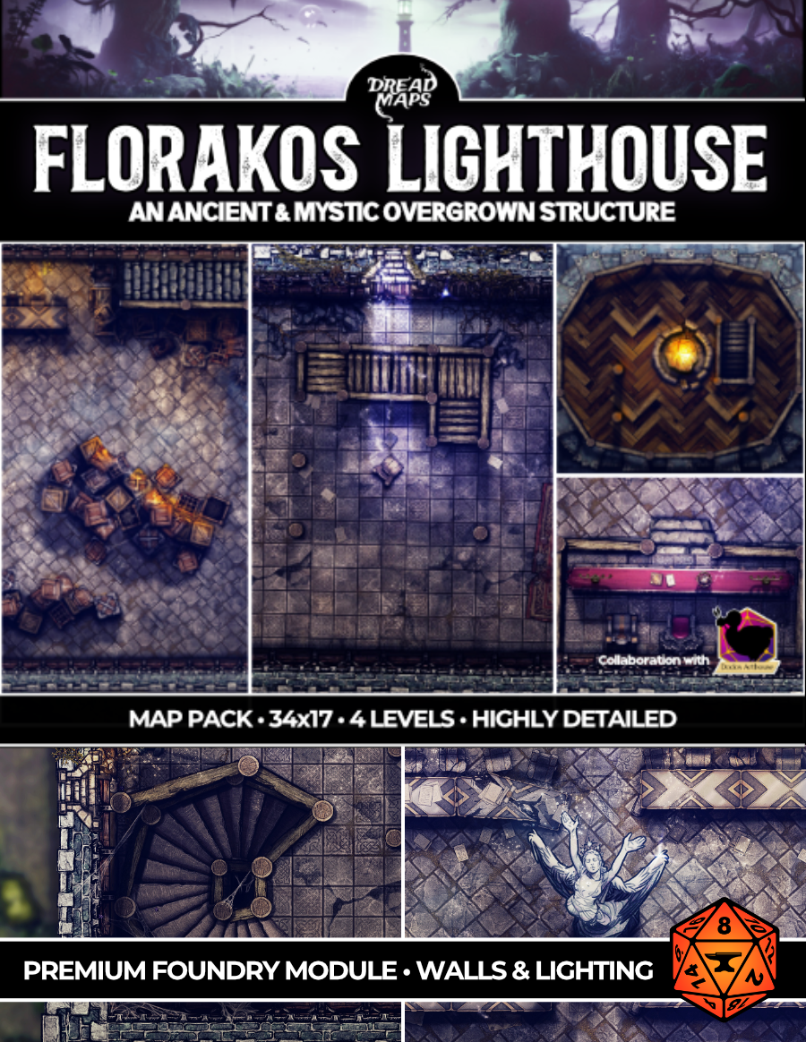 Florakos Lighthouse - Abandoned Mystical Ancient Tower - 4 Levels ...