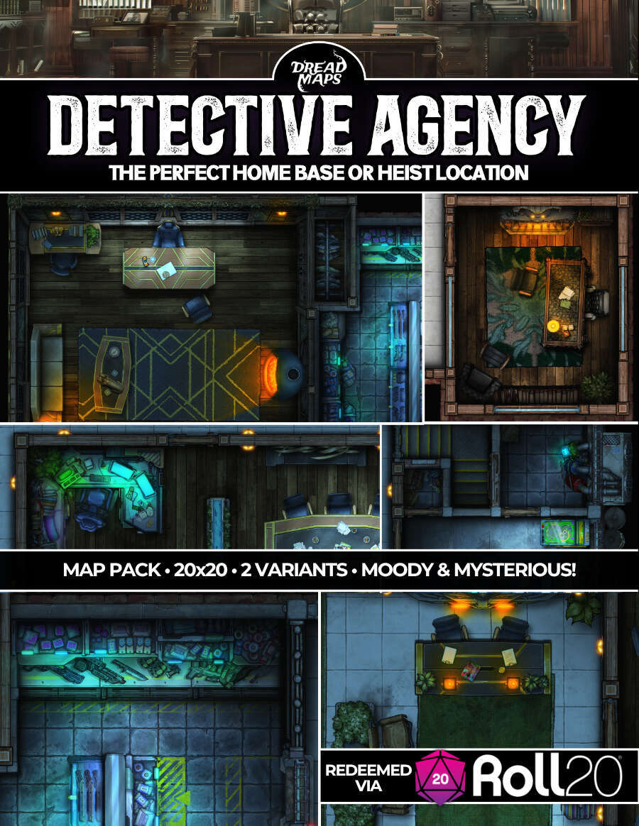 Detective Agency - A Modern or Futuristic Police Spy Precinct ...