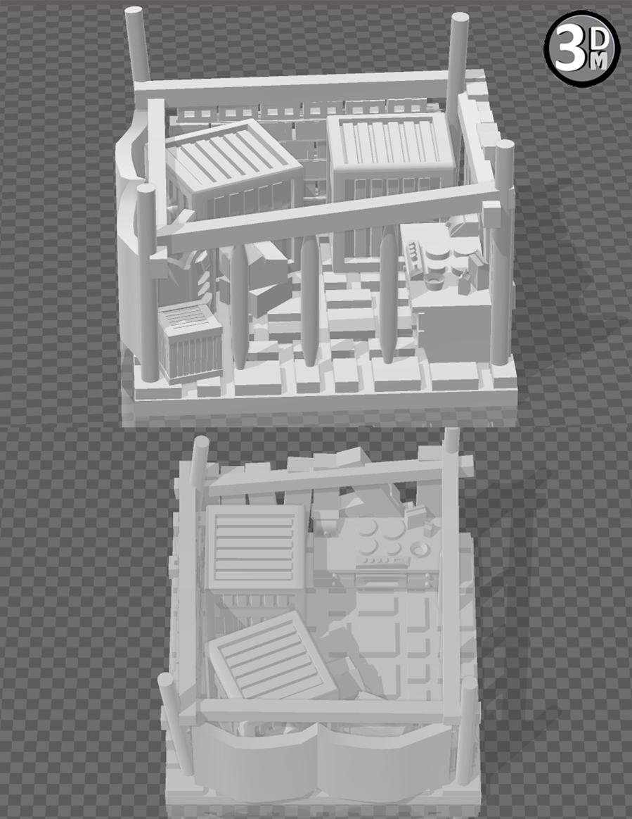 BattleChest AS03CookingBench - 3Dminis | DriveThruRPG