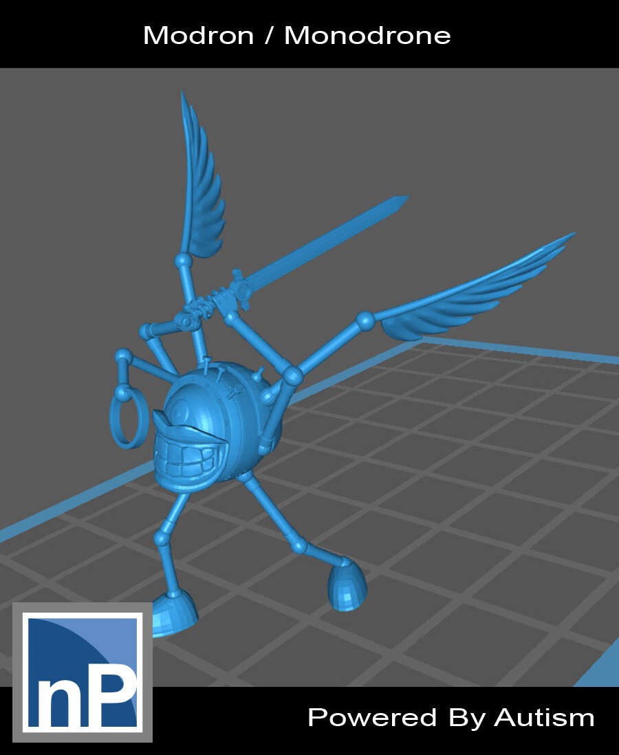 Modron / Monodrone [STL] - nonPareil | DriveThruRPG