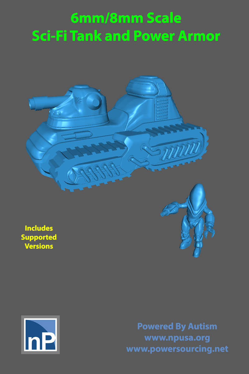 Battletech Tank and Power Armor Suit (6mm/8mm) - nonPareil | DriveThruRPG