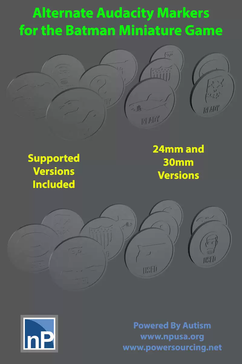 Activation / Audacity Marker Set 01 - nonPareil | DriveThruRPG
