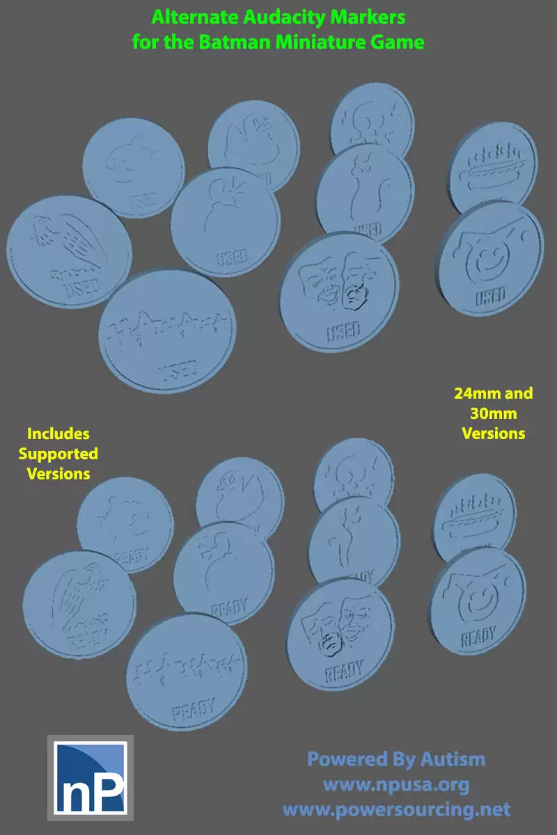 Activation / Audacity Marker Set 02 - nonPareil | DriveThruRPG