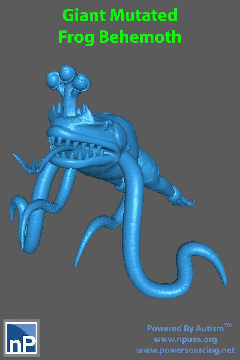 Giant Mutant Frog Behemoth - nonPareil | DriveThruRPG