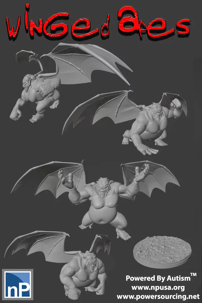 Winged Apes - nonPareil | DriveThruRPG