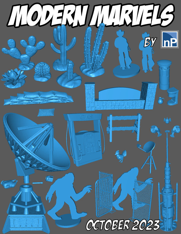 Modern Marvels - October 2023 Patreon Release - nonPareil | DriveThruRPG