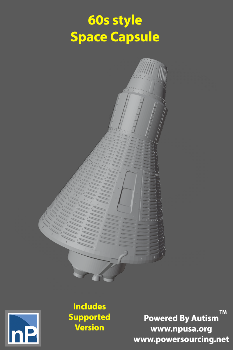 Modern Marvels - 60s style Space Capsule - nonPareil | DriveThruRPG