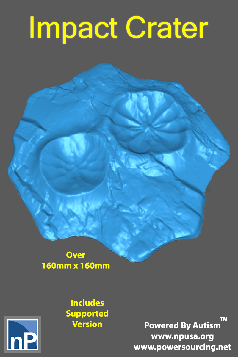 Modern Marvels - Small Crater for Tabletop Wargames - nonPareil ...