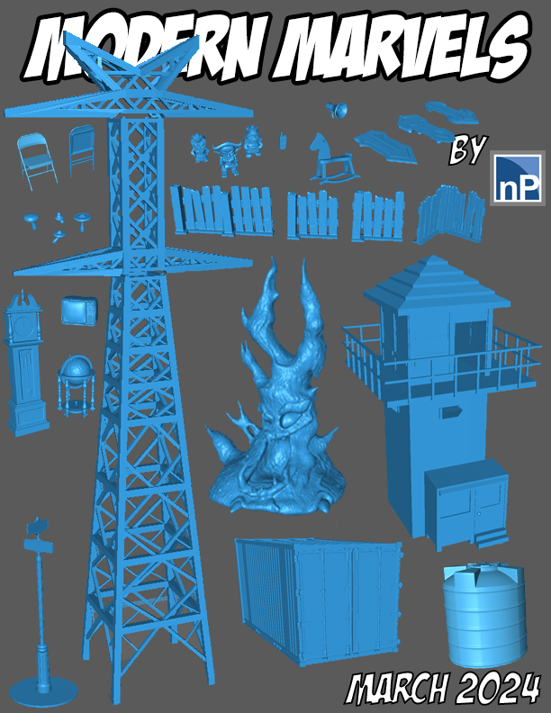 Modern Marvels - March 2024 Full Release - nonPareil | DriveThruRPG