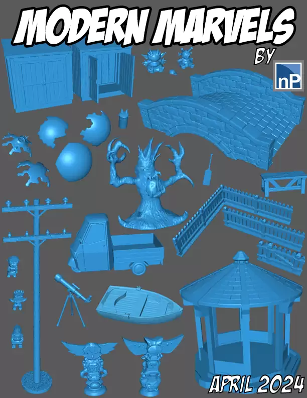 Modern Marvels - April 2024 Full Release - nonPareil | DriveThruRPG