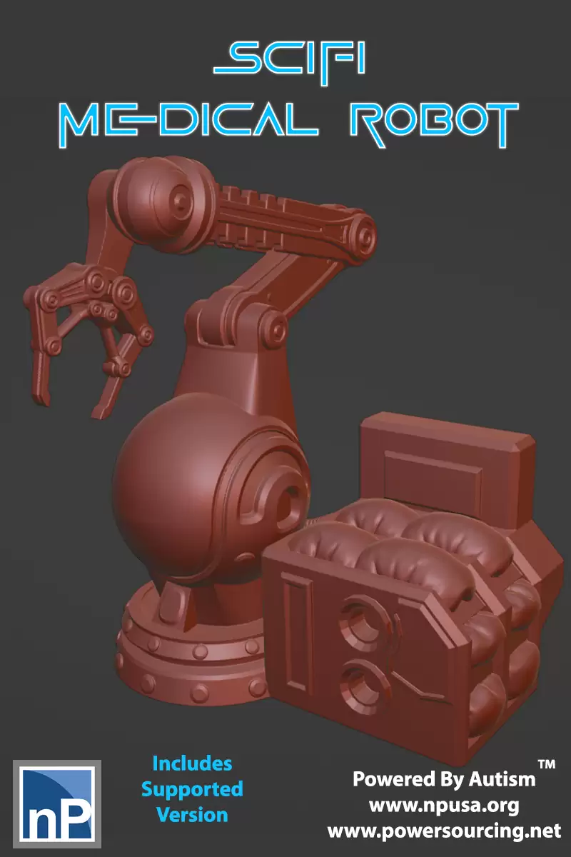 Modern Marvels - Cyberpunk/SciFi Medical Robot - nonPareil | DriveThruRPG
