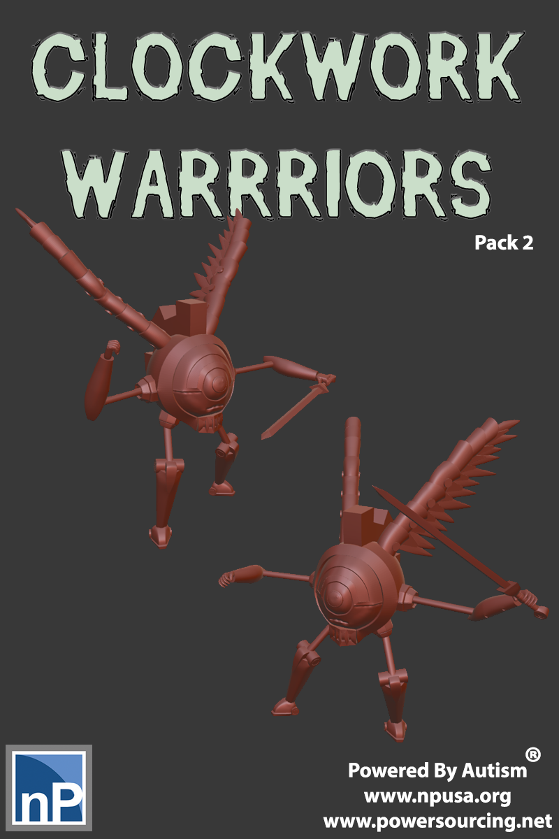 Modrons / Clockwork Warriors - Group 2 - nonPareil | DriveThruRPG