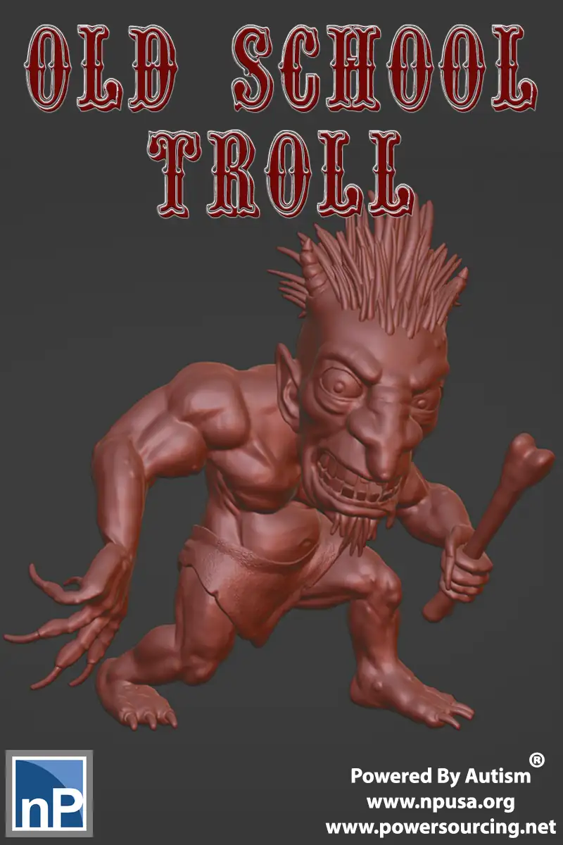 Old School Troll - nonPareil | DriveThruRPG