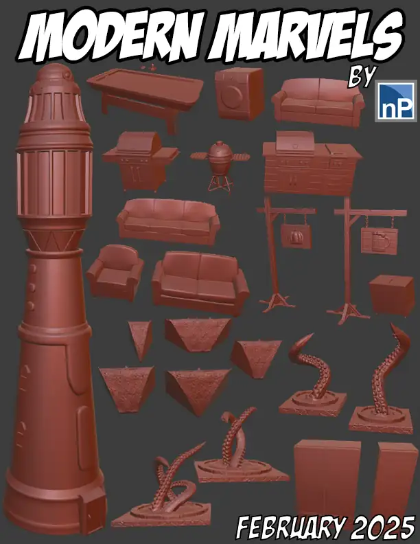 Modern Marvels - February 2025 Full Release - nonPareil | DriveThruRPG