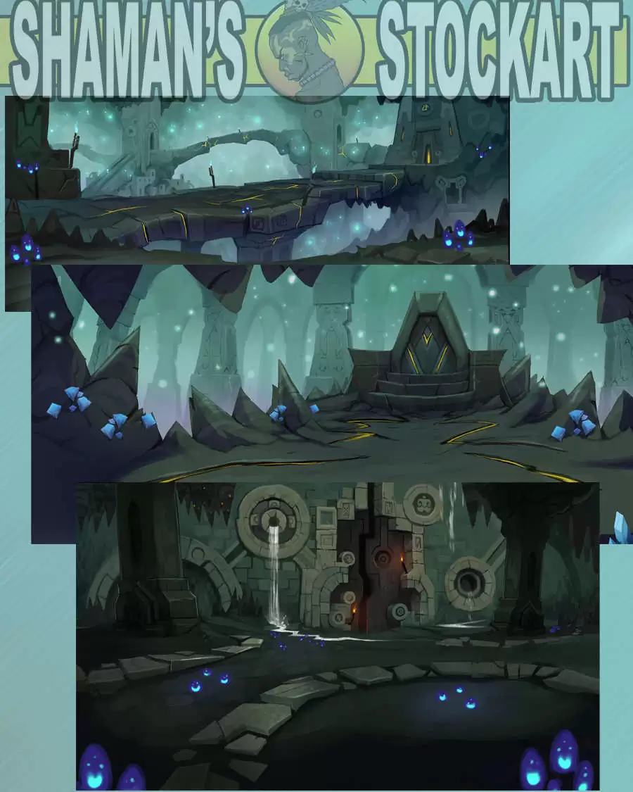 Fantasy Backgrounds : Cave - Shaman's Stock Art | Shaman's Stock Art ...