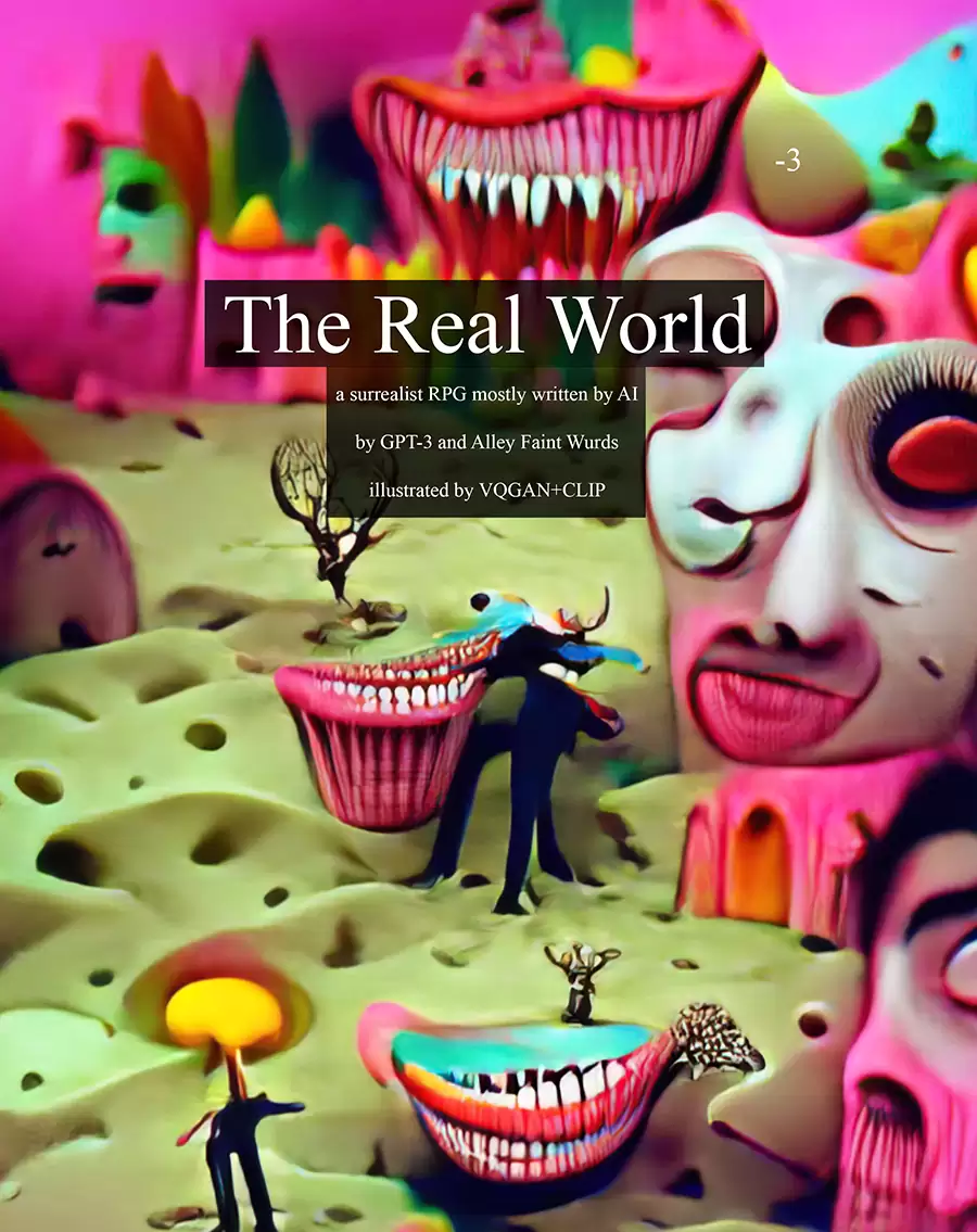 The Real World; A Rules Lite Surrealist RPG - Alley Faint Wurds ...