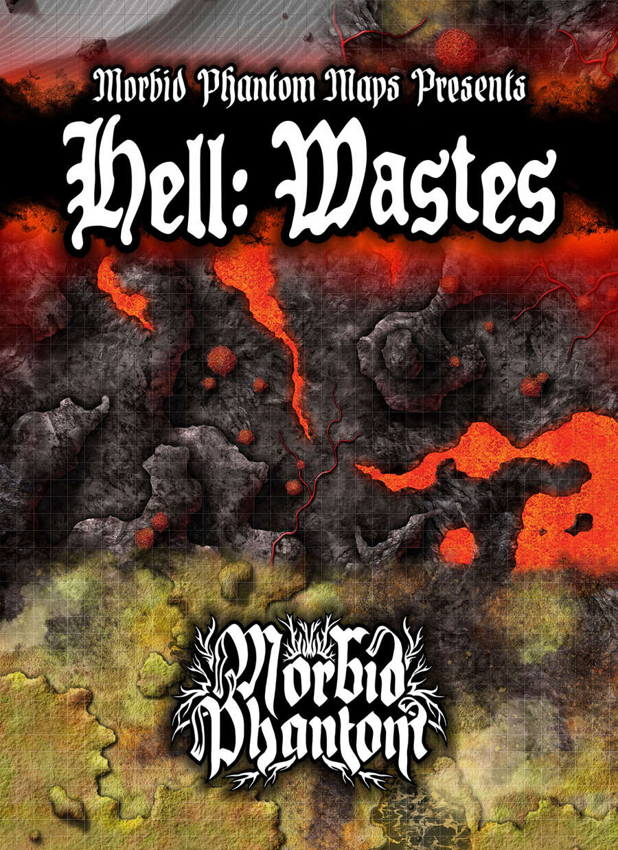 Morbid Phantom - Hell Wastes Maps - Morbid Phantom | DriveThruRPG