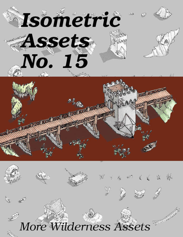 Isometric Assets No. 15, More wilderness assets - Minish Cartography ...