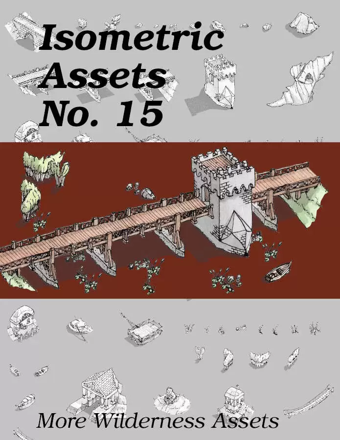 Isometric Assets No. 15, More wilderness assets - Minish Cartography ...