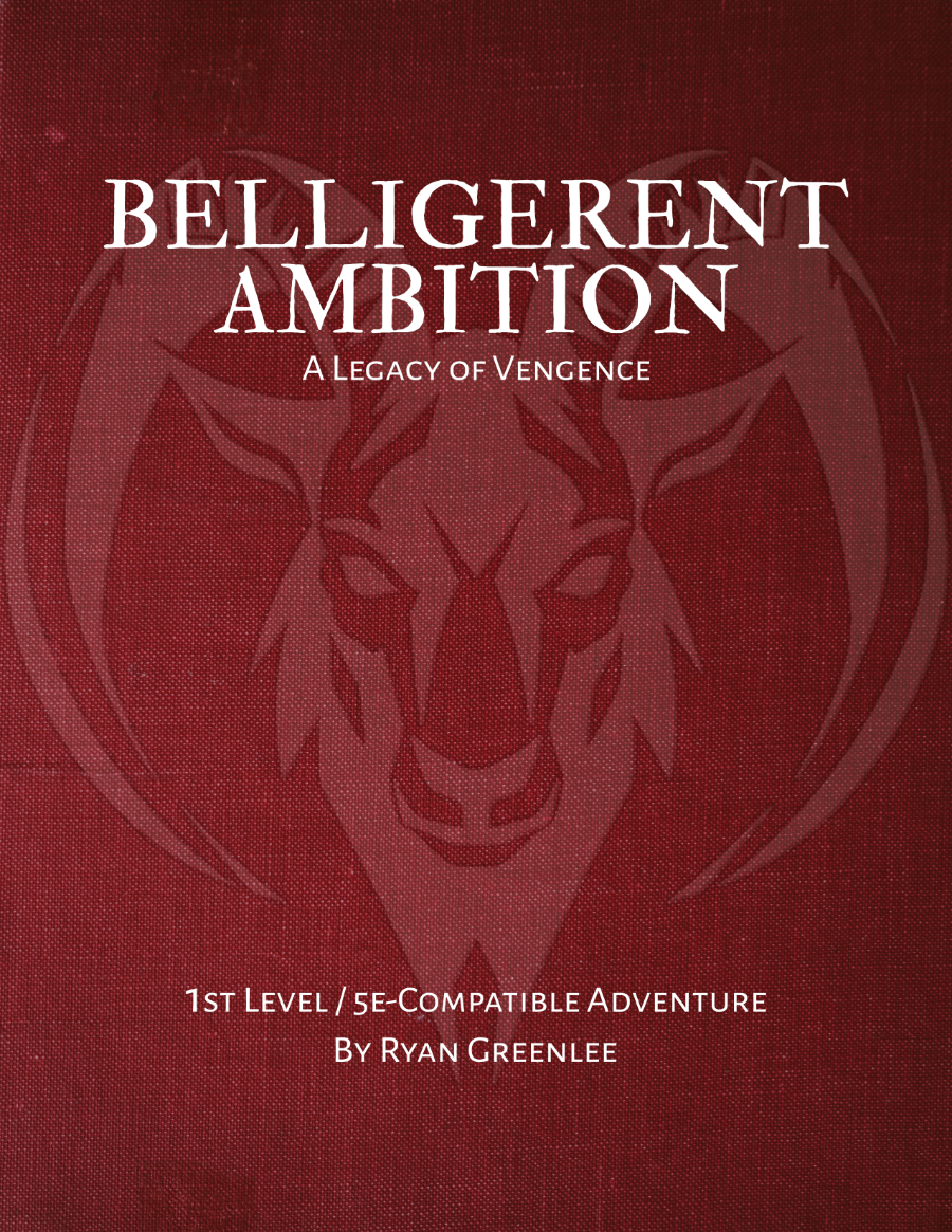 Belligerent Ambition - Bleating Deacons Adventure Club | DriveThruRPG