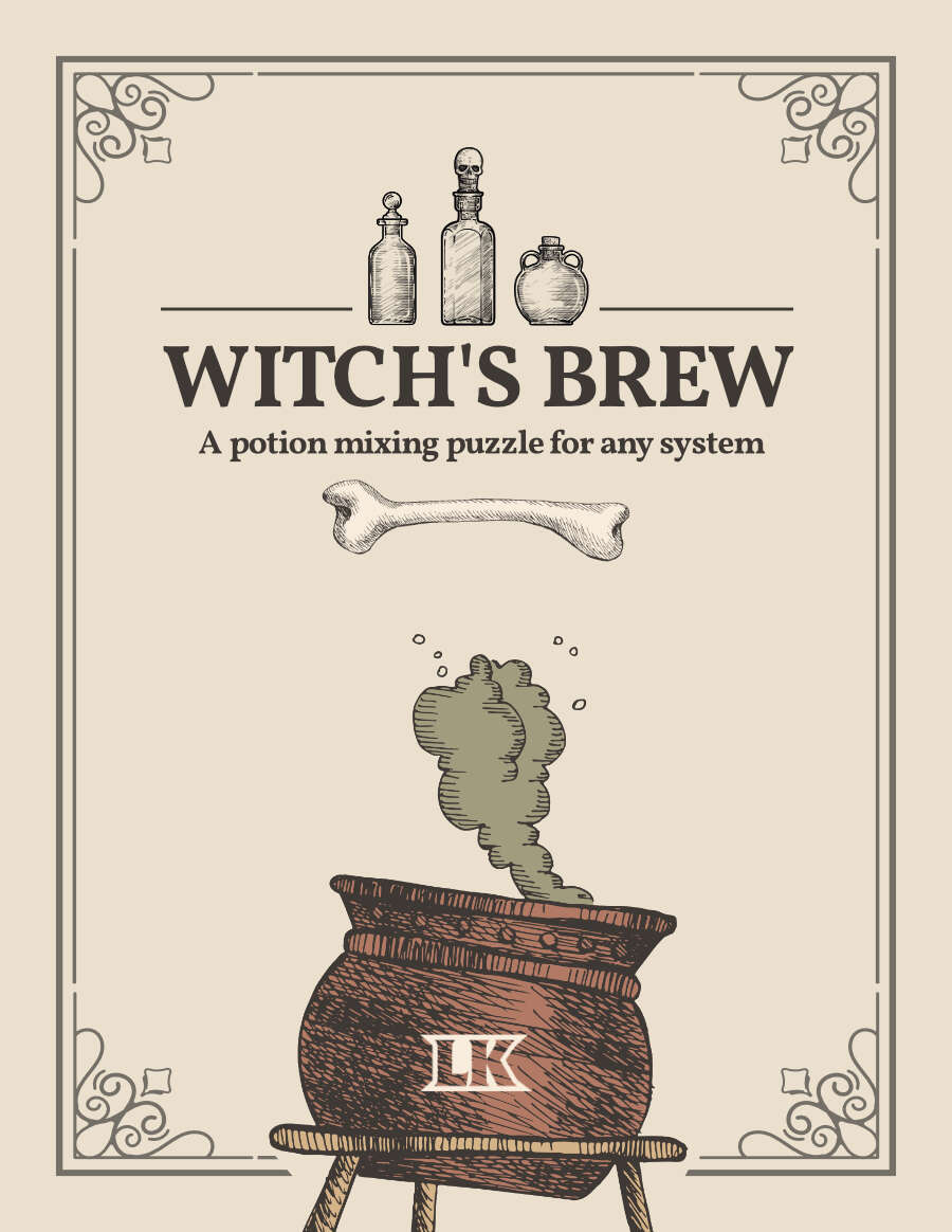 Witch's Brew - A potion mixing puzzle for any system by LegendKeeper(tm ...