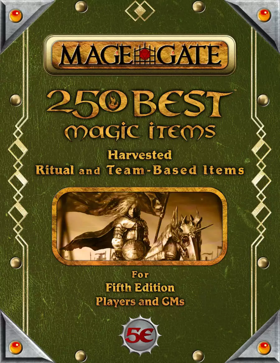 250 Best Magic Items: Harvested, Ritual, and Team-Based Items ...
