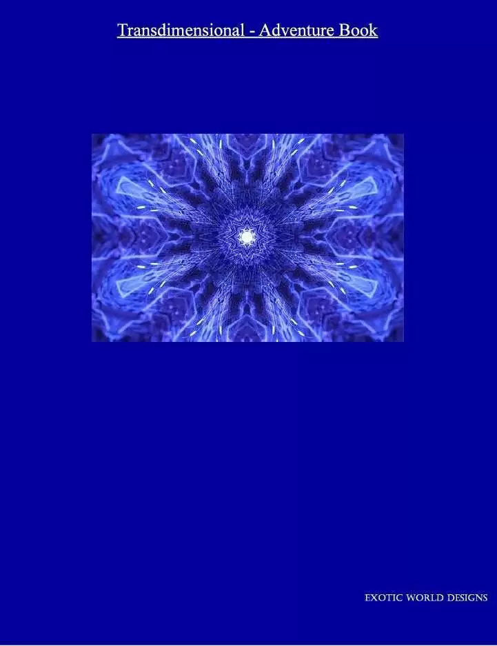 Transdimensional Adventure Book (Revised) - Exotic World Designs ...