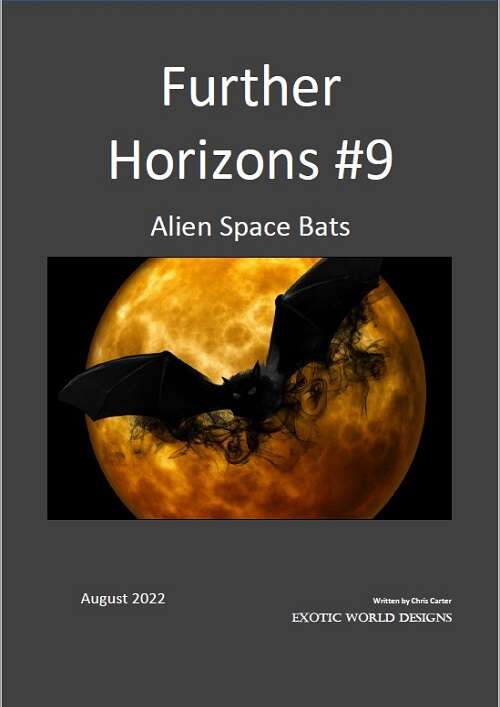 Further Horizons #9 - Alien Space Bats - Exotic World Designs ...