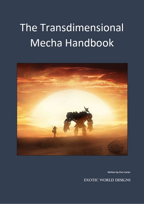 The Transdimensional Mecha Handbook - Exotic World Designs | Transdimensional | DriveThruRPG