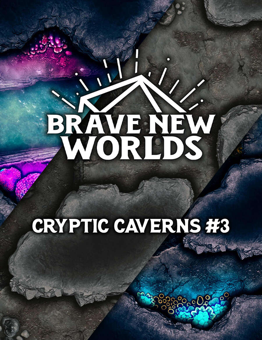 Cryptic Caverns 3 - Brave New Worlds | DriveThruRPG