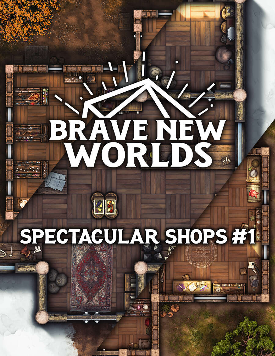 Spectacular Shops 1 - Brave New Worlds | DriveThruRPG