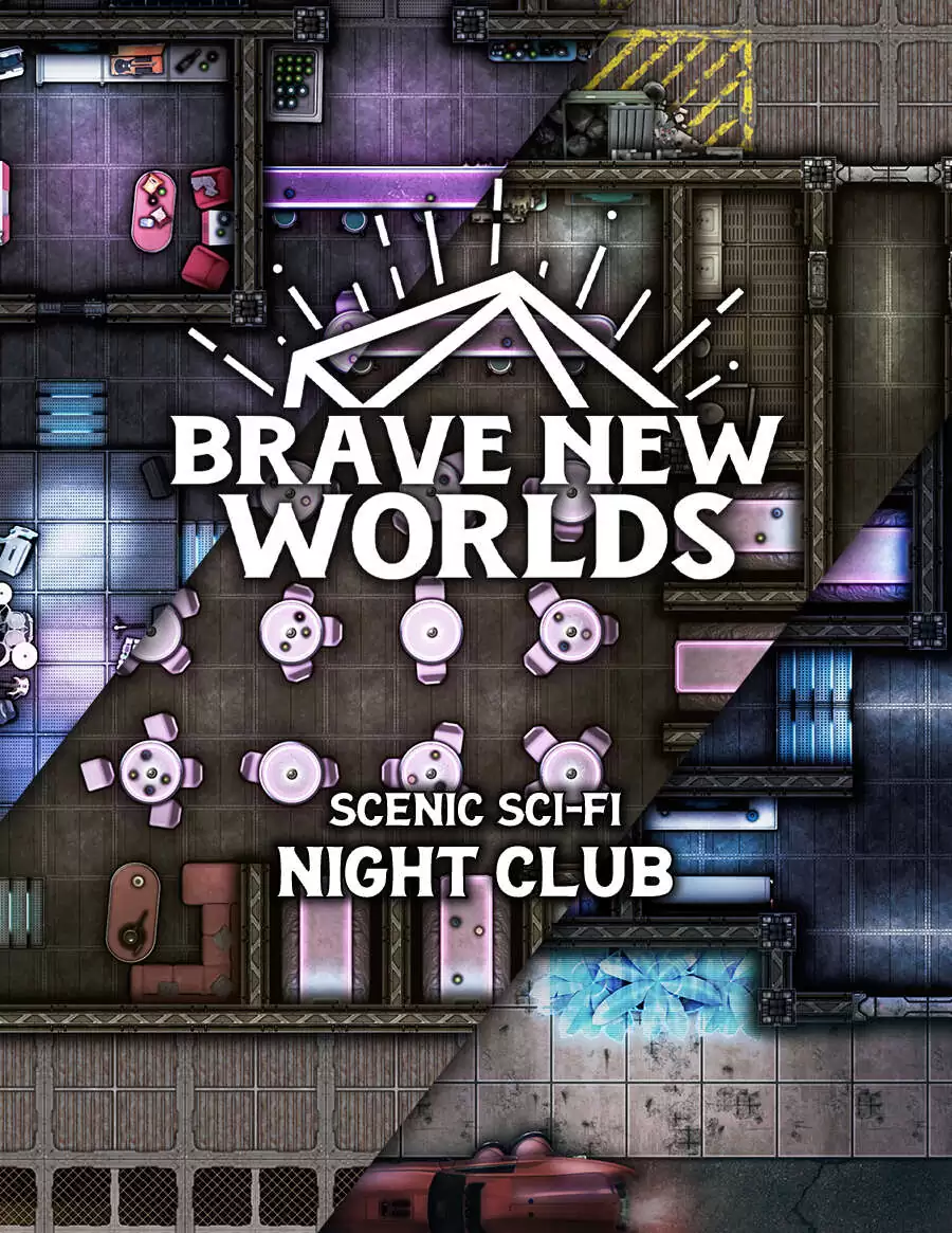 Scenic Sci-Fi: Night Club - Brave New Worlds | DriveThruRPG