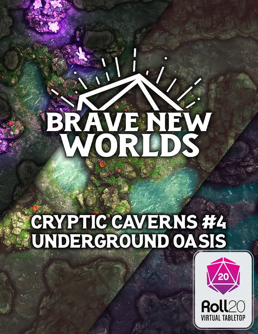 Cryptic Caverns 4 (Roll 20) - Brave New Worlds | DriveThruRPG