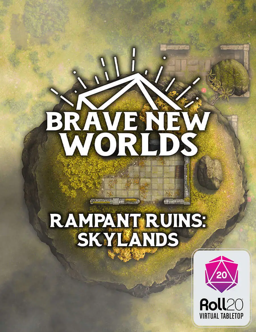 Rampant Ruins: Skylands (Roll 20) - Brave New Worlds | DriveThruRPG