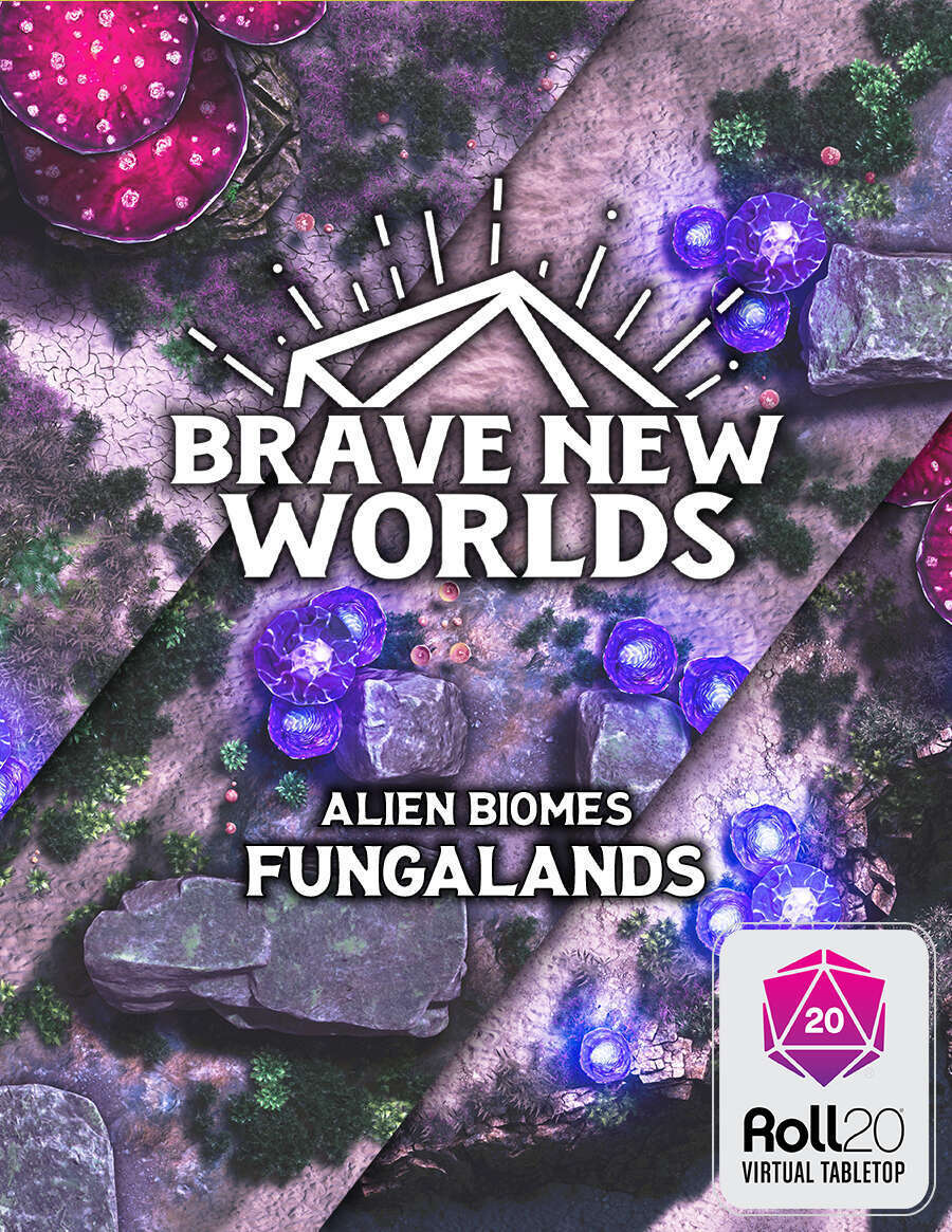 Alien Biomes: Fungalands (Roll 20) - Brave New Worlds | DriveThruRPG