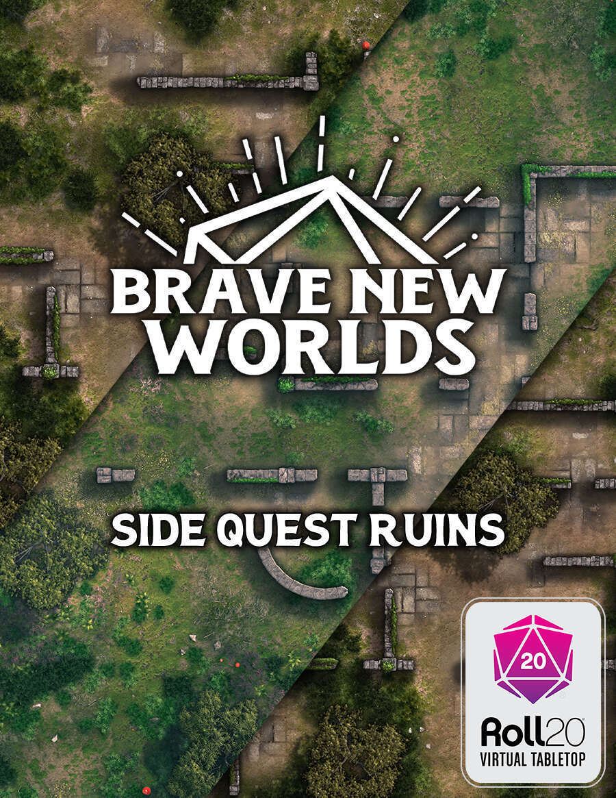 Side Quest Ruins (Roll 20) - Brave New Worlds | DriveThruRPG