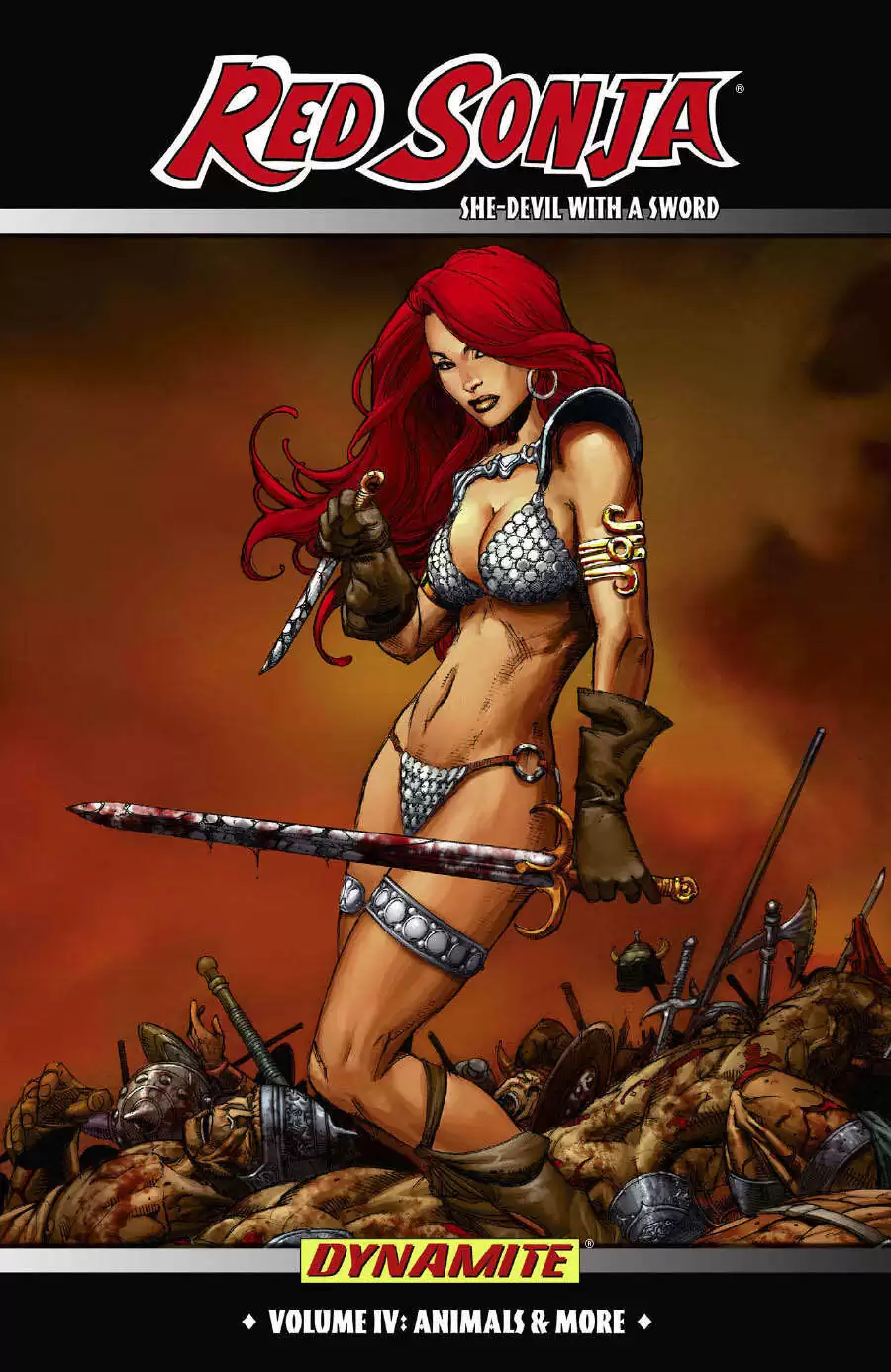 Red Sonja (2010-2013): She-Devil With A Sword Volume 4: Animals & More - Dynamite Entertainment ...
